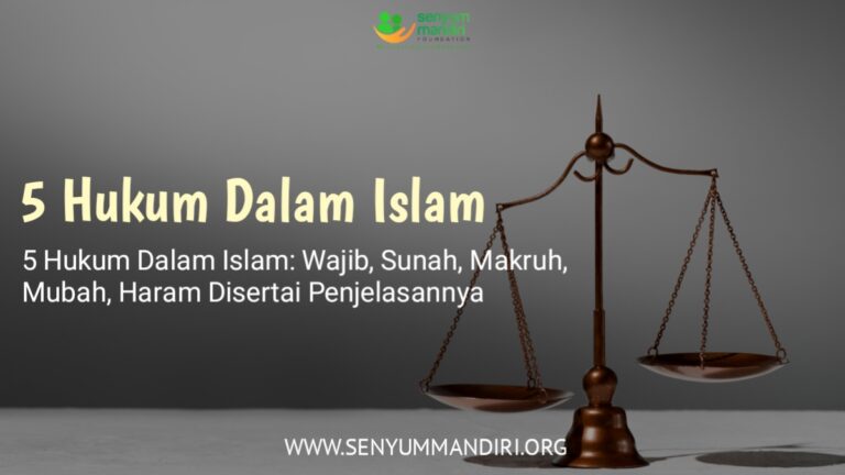 5 Hukum Dalam Islam: Wajib, Sunah, Makruh, Mubah, Haram disertai ...
